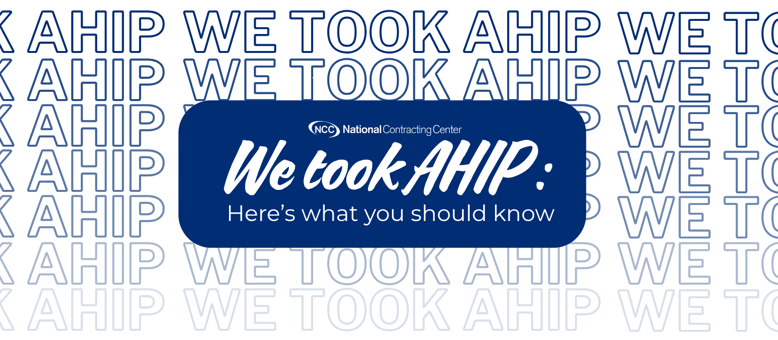 We Took AHIP 2026 - NCC